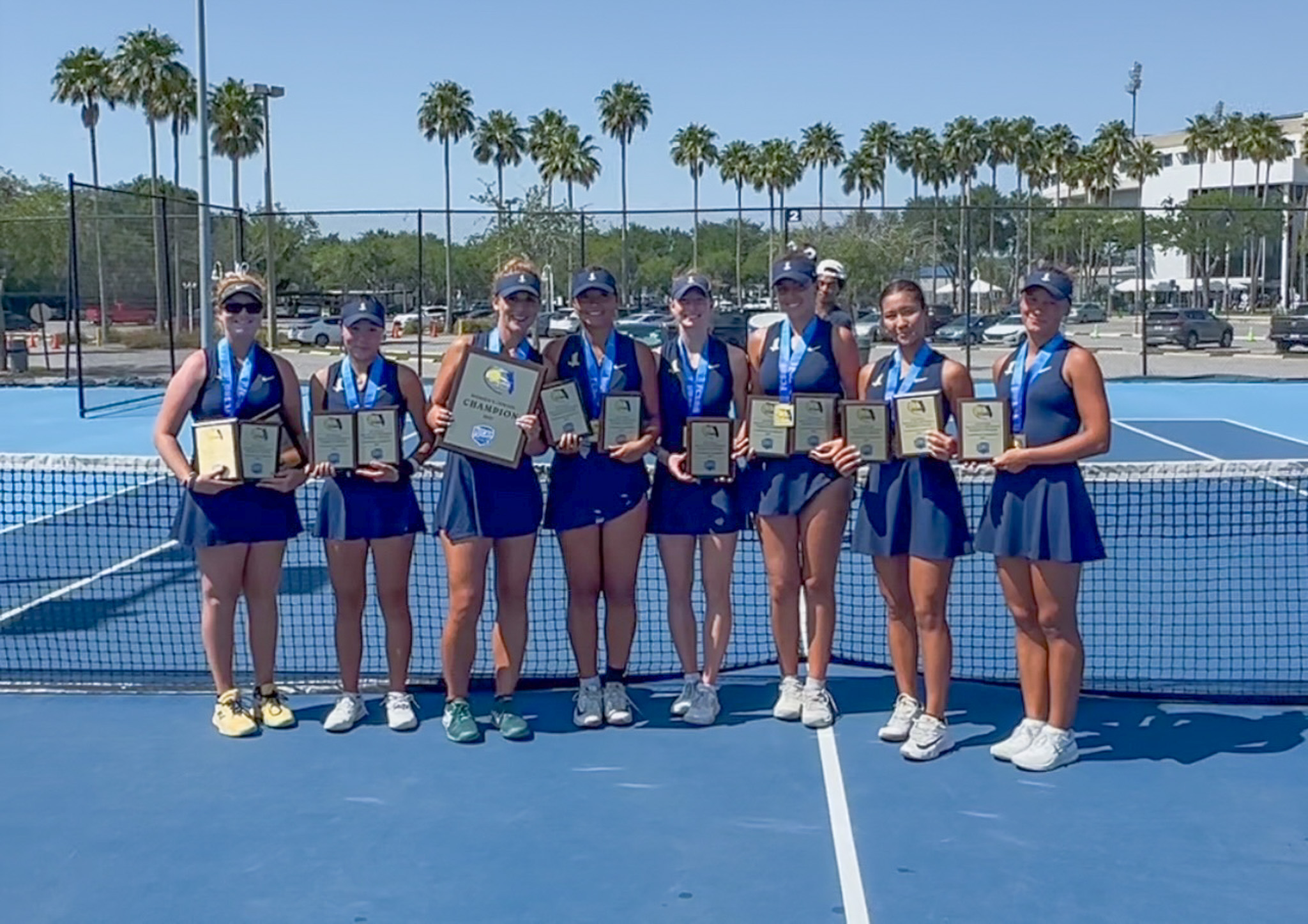 Lady Hawks Tennis Sweeps 2025 FCSAA State Championship | Hillsborough ...